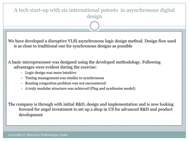 Asynchronous technology | PPT | Free Download