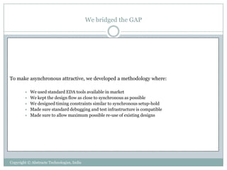 Asynchronous technology | PPT | Free Download