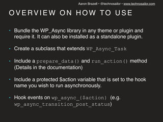 Asynchronous WordPress | PPT