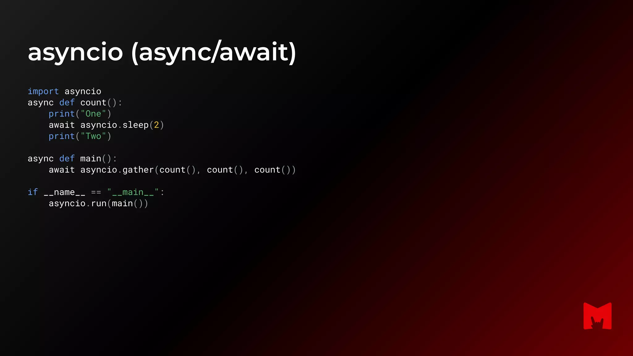 Asynchrony in python exists and why should you use it | PDF