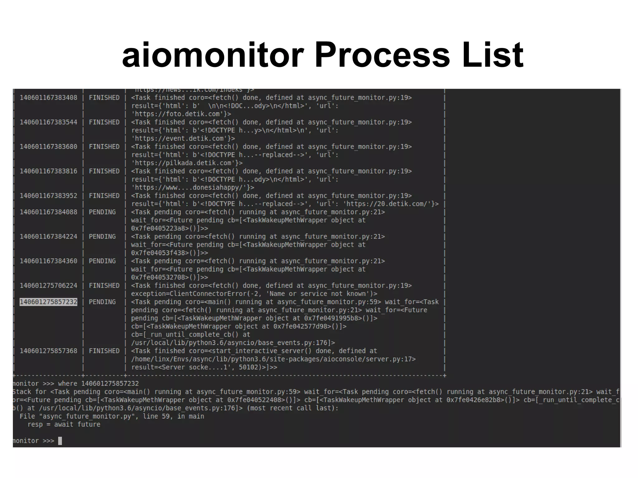 AsyncIO To Speed Up Your Crawler | PPT