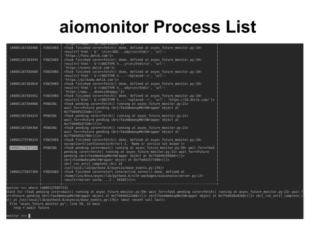 AsyncIO To Speed Up Your Crawler | PPT