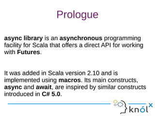 Drilling the Async Library | PPT