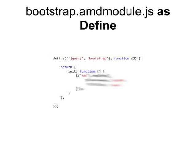 Async Module Definition via RequireJS | PPT Async Module Definition via RequireJS | PPT