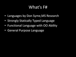 Async programming in f | PPTX