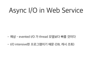 Asynchronous Python and Database | PPT