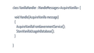 Async/Await: NServiceBus v6 API Update | PPT