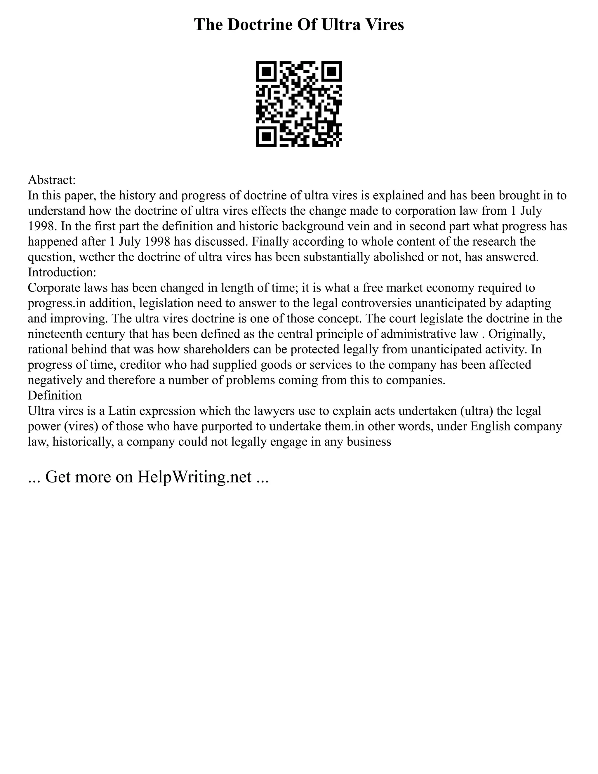 A Synthesis Apa Paper Example - How To Wr | PDF