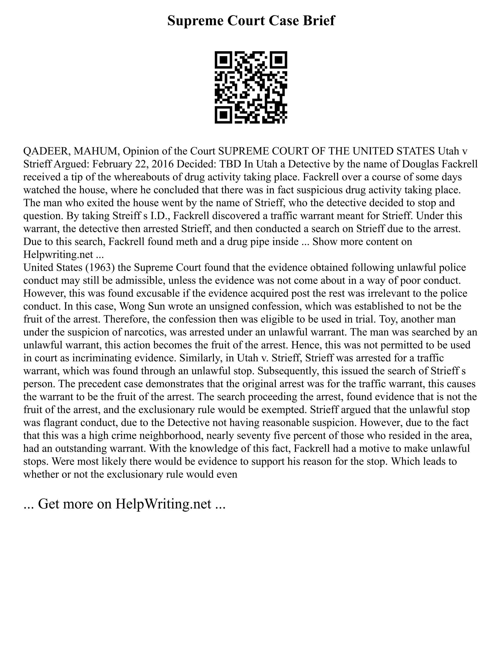 A Synthesis Apa Paper Example - How To Write A | PDF