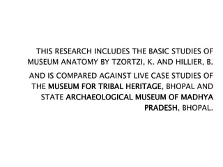 A synthetic overview of spatial layout of museums | PPTX