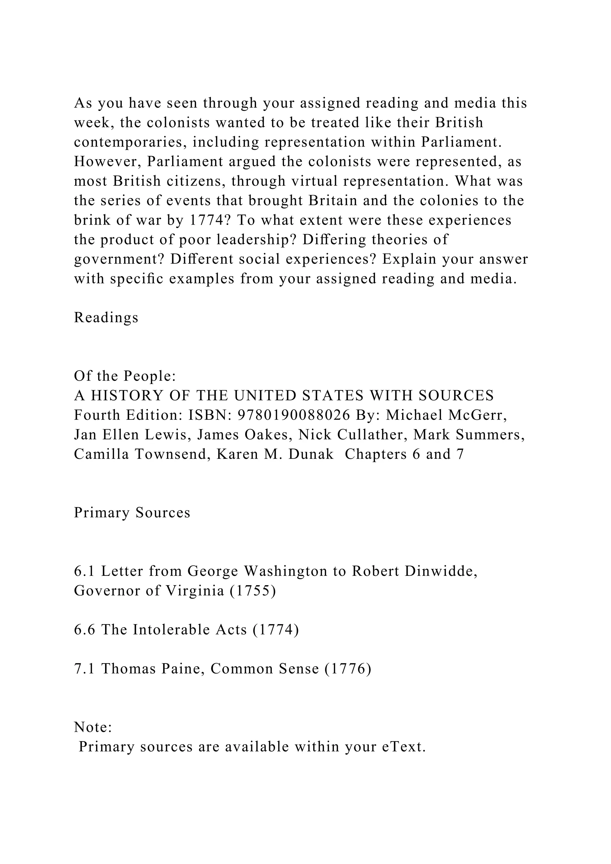 As you have seen through your assigned reading and media this week, .docx