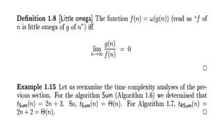 Asymptotic notations(Big O, Omega, Theta ) | PPTX