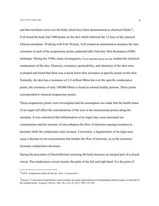 Έρευνα Asyra Χρόνια Κόπωση | PDF
