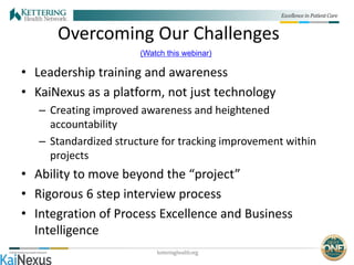 A System-Wide Approach to Driving Process Improvement | PPT