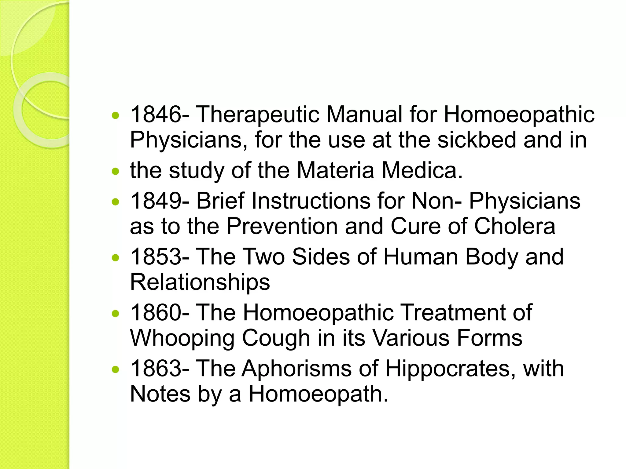 A systematic alphabetic repertory of homoeopathic remedies | PPTX