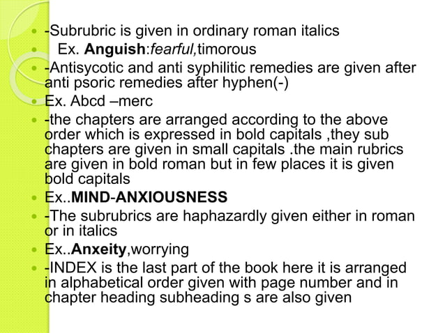 A systematic alphabetic repertory of homoeopathic remedies | PPTX ...