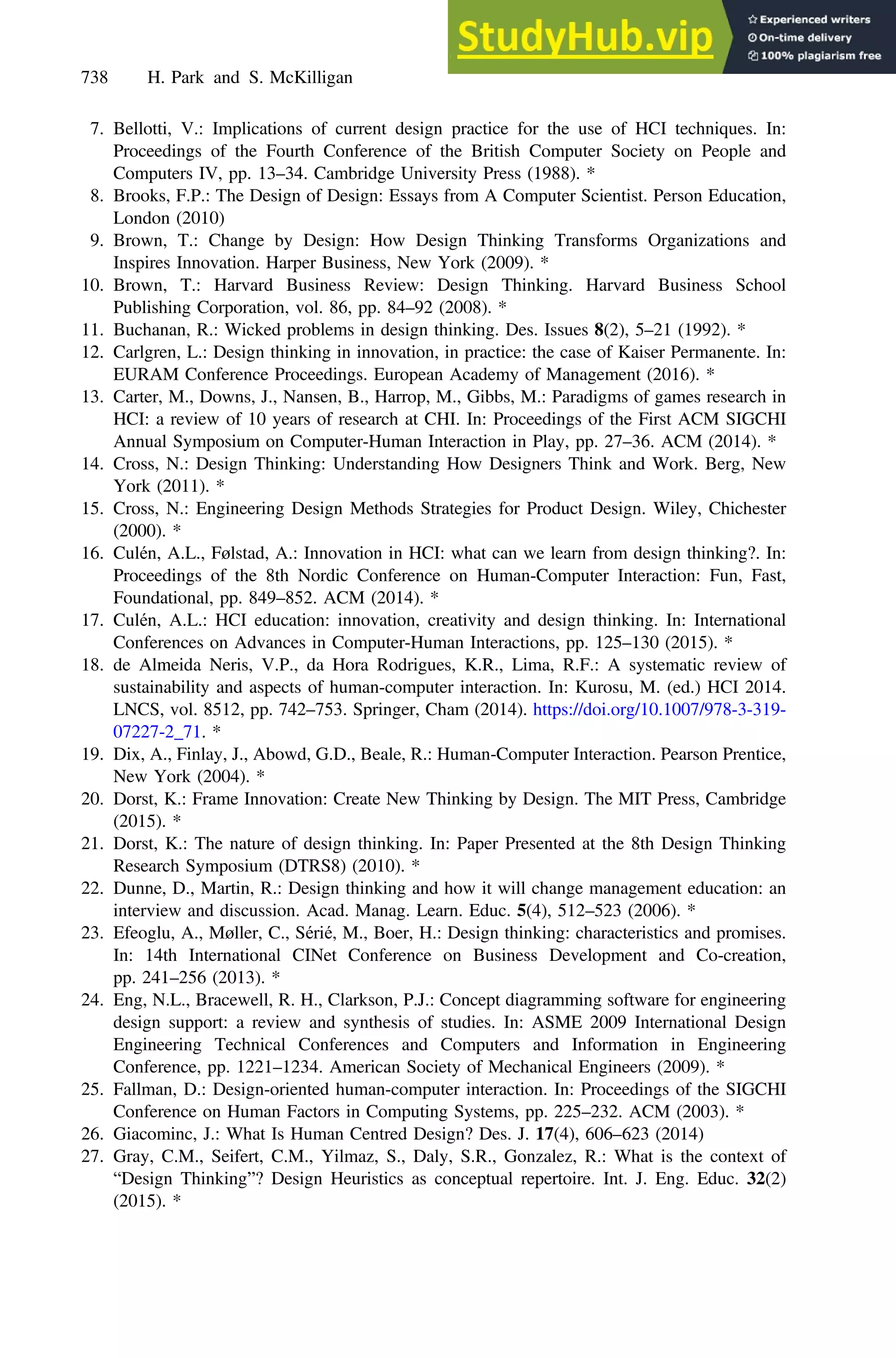 A Systematic Literature Review For Human-Computer Interaction And ...