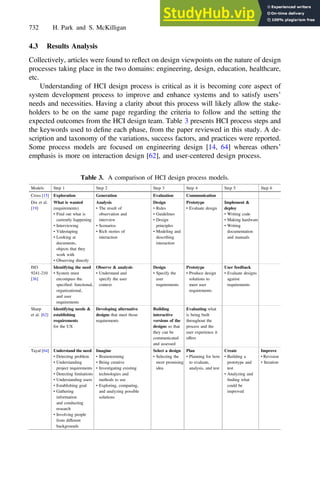 A Systematic Literature Review For Human-Computer Interaction And Design Thinking Process ...