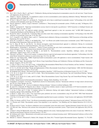 A Systematic Literature Survey On Recommendation System | PDF ...