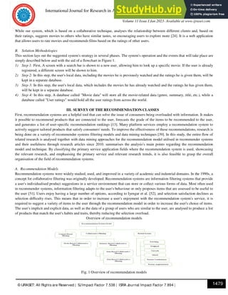 A Systematic Literature Survey On Recommendation System | PDF ...