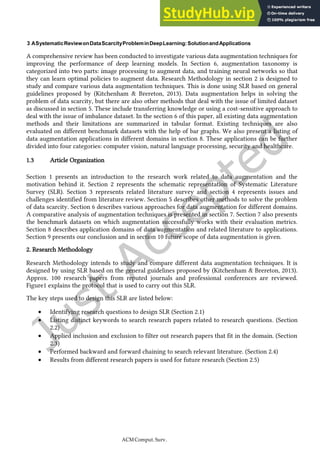 A Systematic Review on Data Scarcity Problem in Deep Learning Solution ...