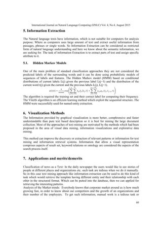 A systematic study of text mining techniques | PDF