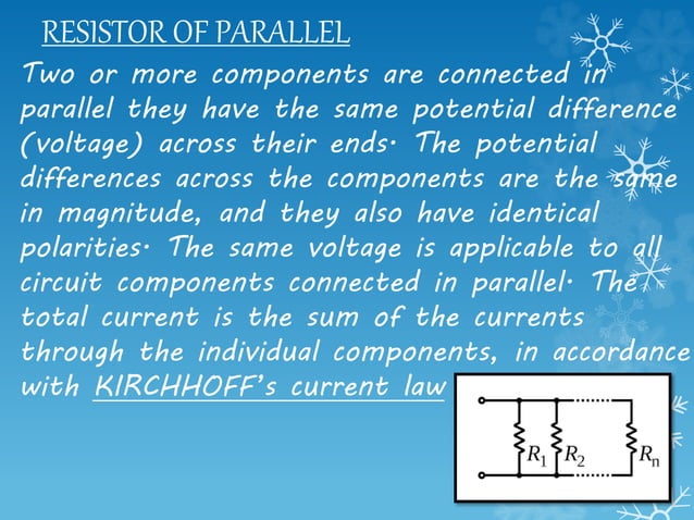 A system of resistors | PPT | Free Download