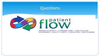 A systems approach to improving patient flow | PPTX