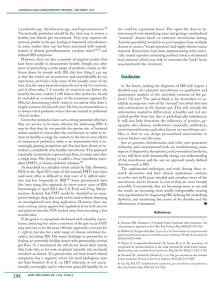 A systems biology approach to irritable bowel syndrome | PDF