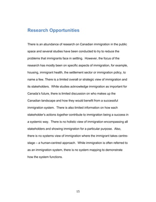 A systems perspective on canadian immigration uma maharaj | PDF