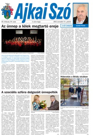 Ajkai Szó 2016 11.18. | PDF