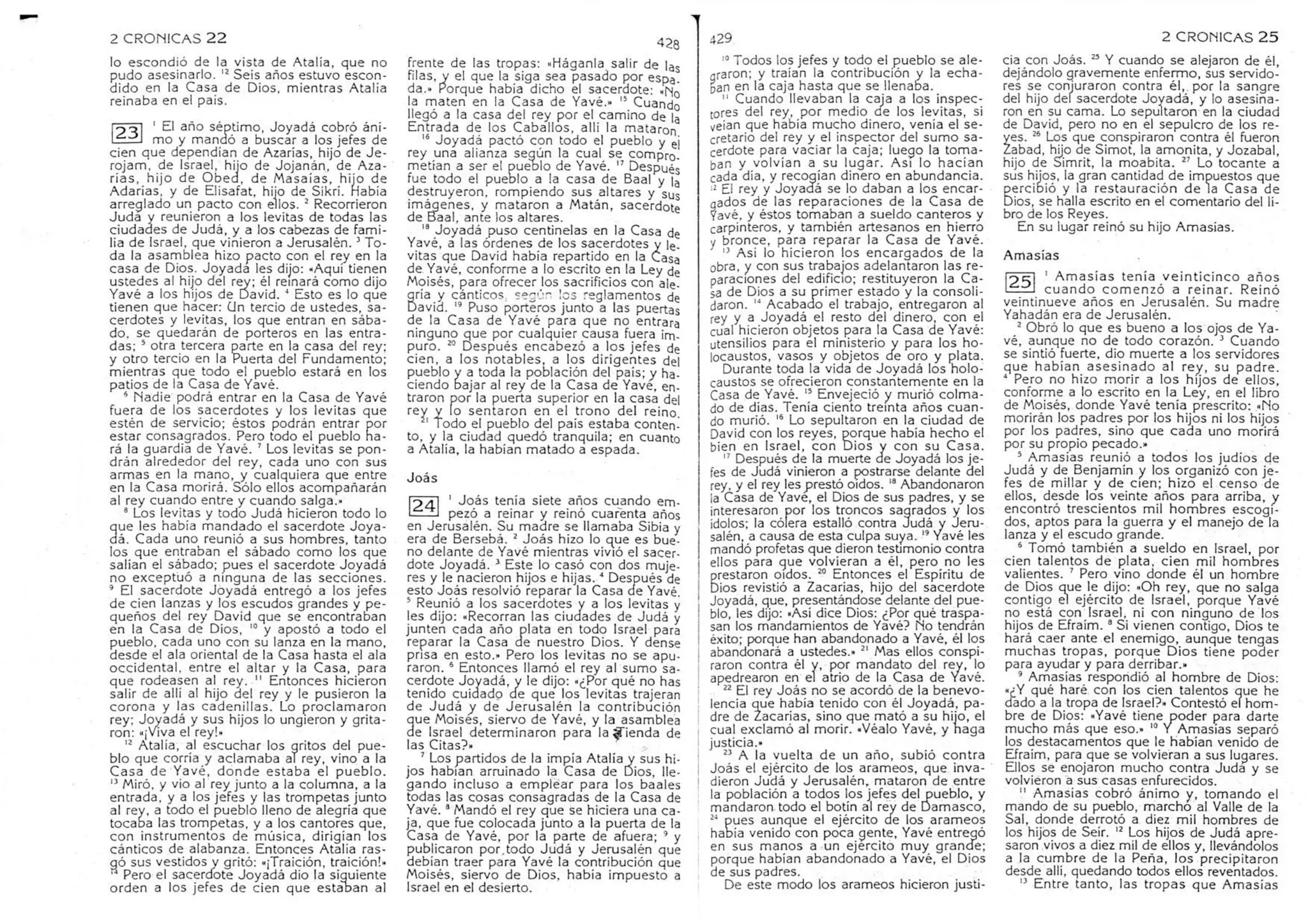BIBLIA CATOLICA, ANTIGUO TESTAMENTO, CRONICAS, PARTE 13 DE 47 | PDF