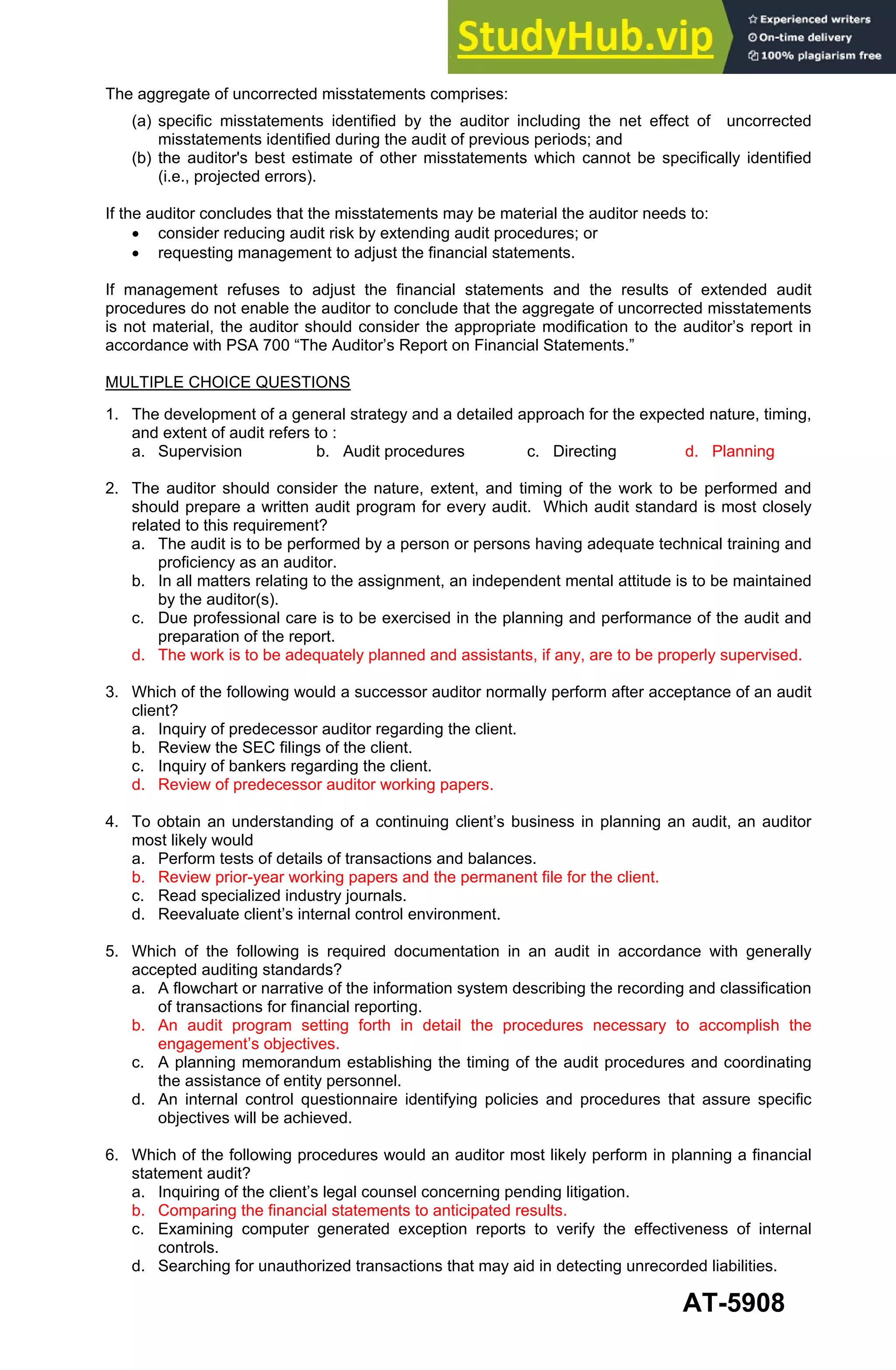 AT-5908 CPA REVIEW SCHOOL OF THE PHILIPPINES | PDF