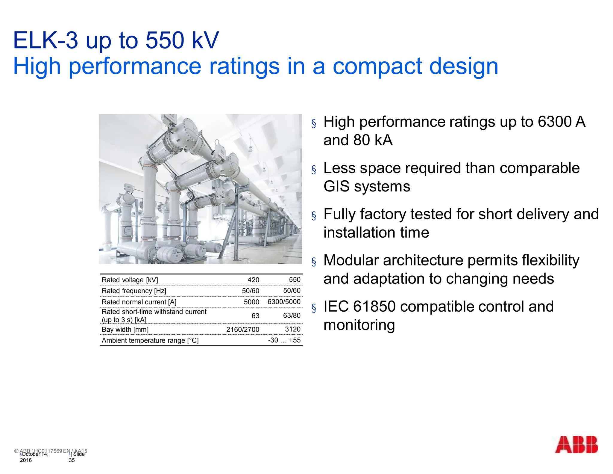 Gas Insulated Switchgear (GIS) - General Presentation | PDF