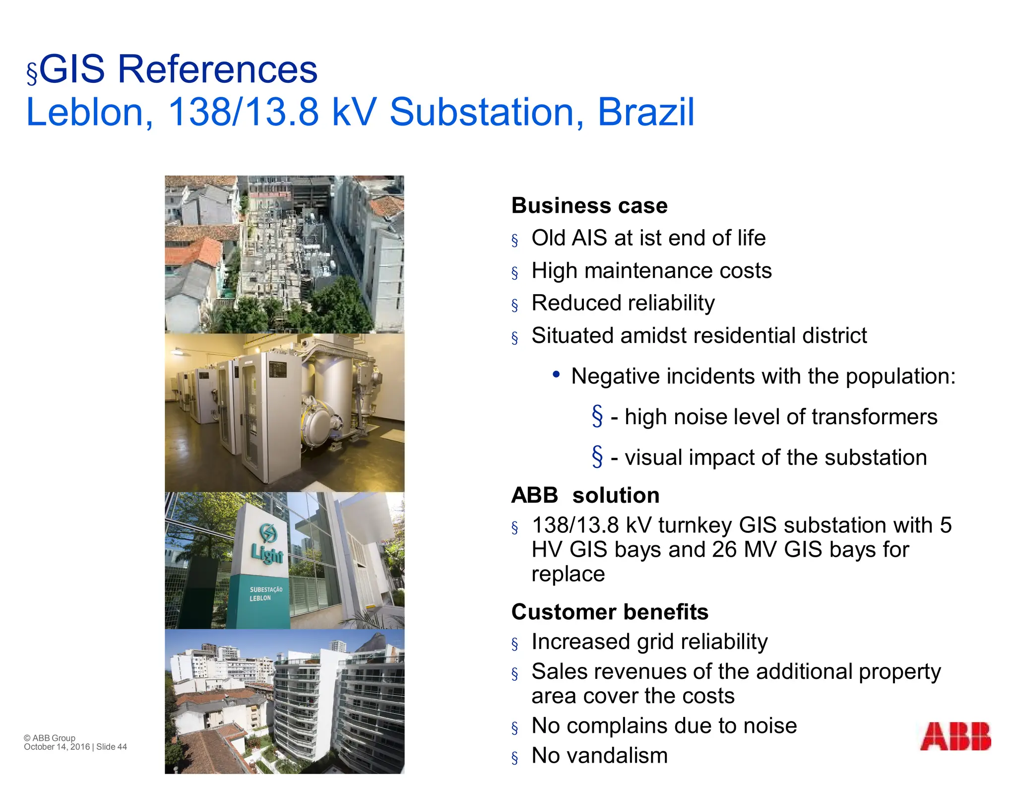 Gas Insulated Switchgear (GIS) - General Presentation | PDF