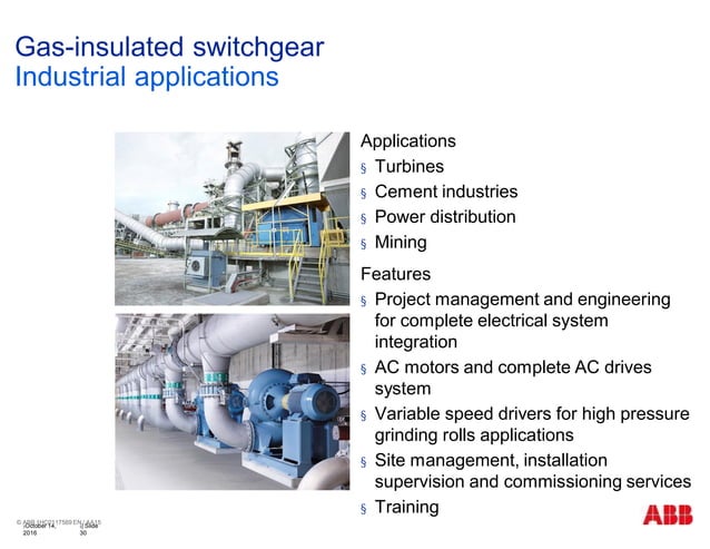 Gas Insulated Switchgear (GIS) - General Presentation | PDF