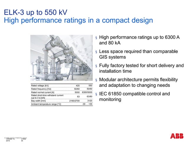 Gas Insulated Switchgear (GIS) - General Presentation | PDF