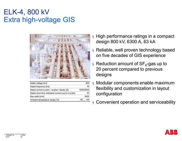 Gas Insulated Switchgear (GIS) - General Presentation | PDF