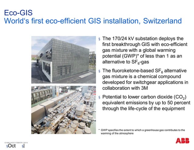 Gas Insulated Switchgear (GIS) - General Presentation | PDF