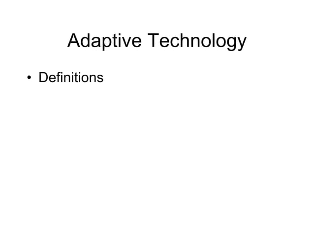 AAT Overview | PPT | Technology & Computing