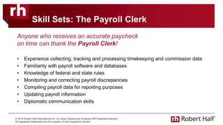 Striking a Balance: Hard and Soft Skills for Payroll Professionals ...