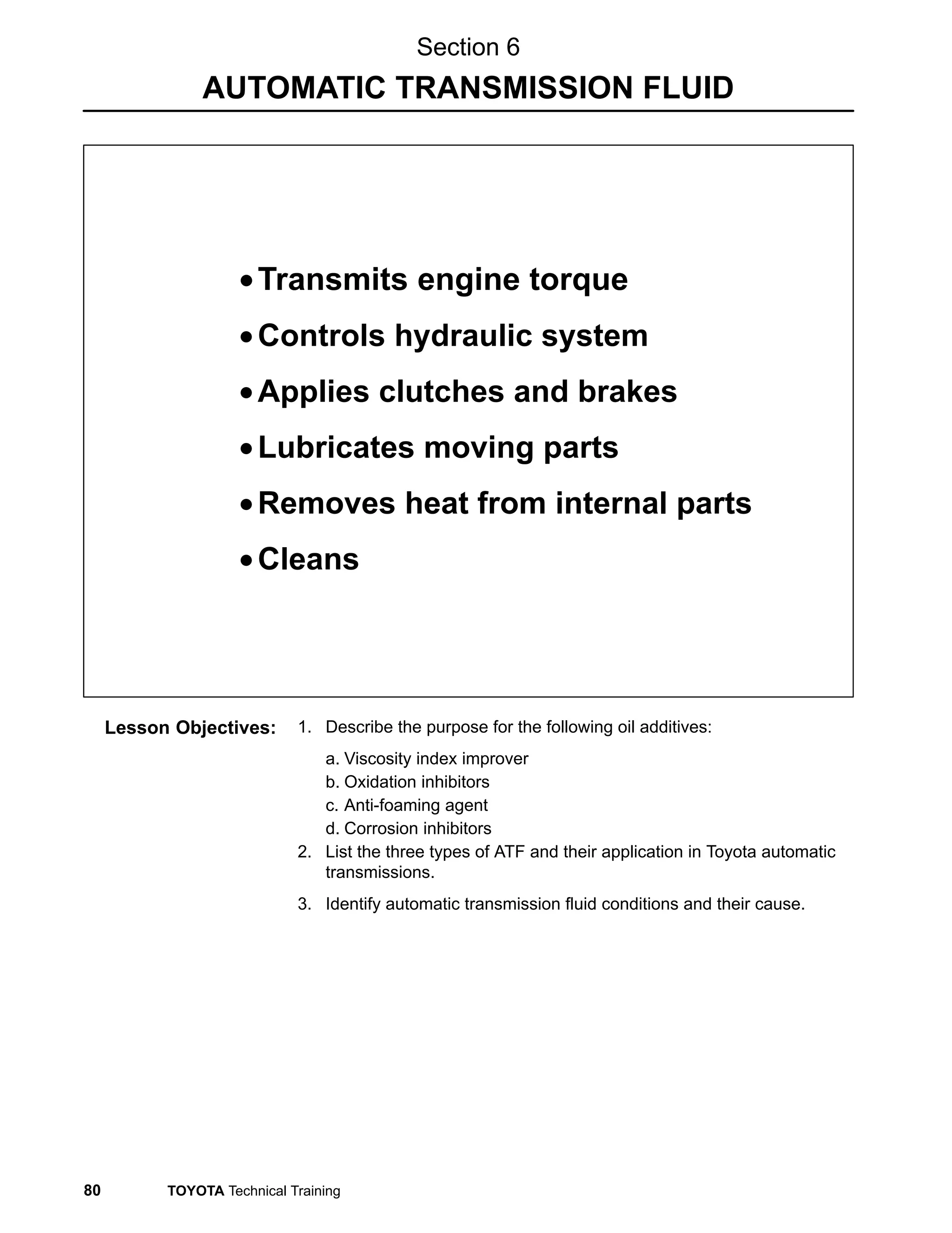 At06 automatic transmission fluid | PDF