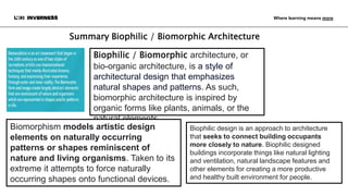 AT1 - Characteristics of Biomorphic Design Condensed.pptx