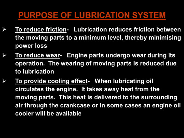 At11-Lubrication System.pptx | Auto Parts | Automotive