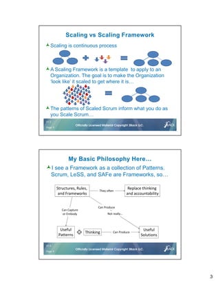 Scaling Scrum with Scrum™ (SSwS): A Universal Framework | PDF