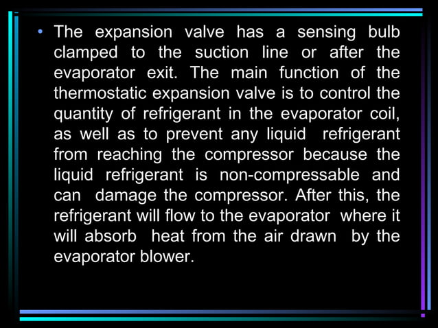 AUTOMOTIVE AIR-CONDITIONING SYSTEM | PPT | Physics | Science