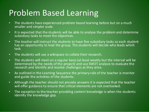 E-Learning Design Rationale