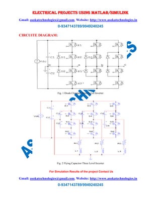 Matlab-based Simulation & Analysis of Three level SPWM Inverter | PDF