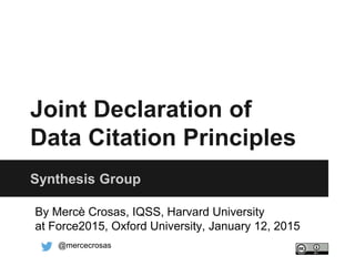 Force11 jddcp intro | PPT