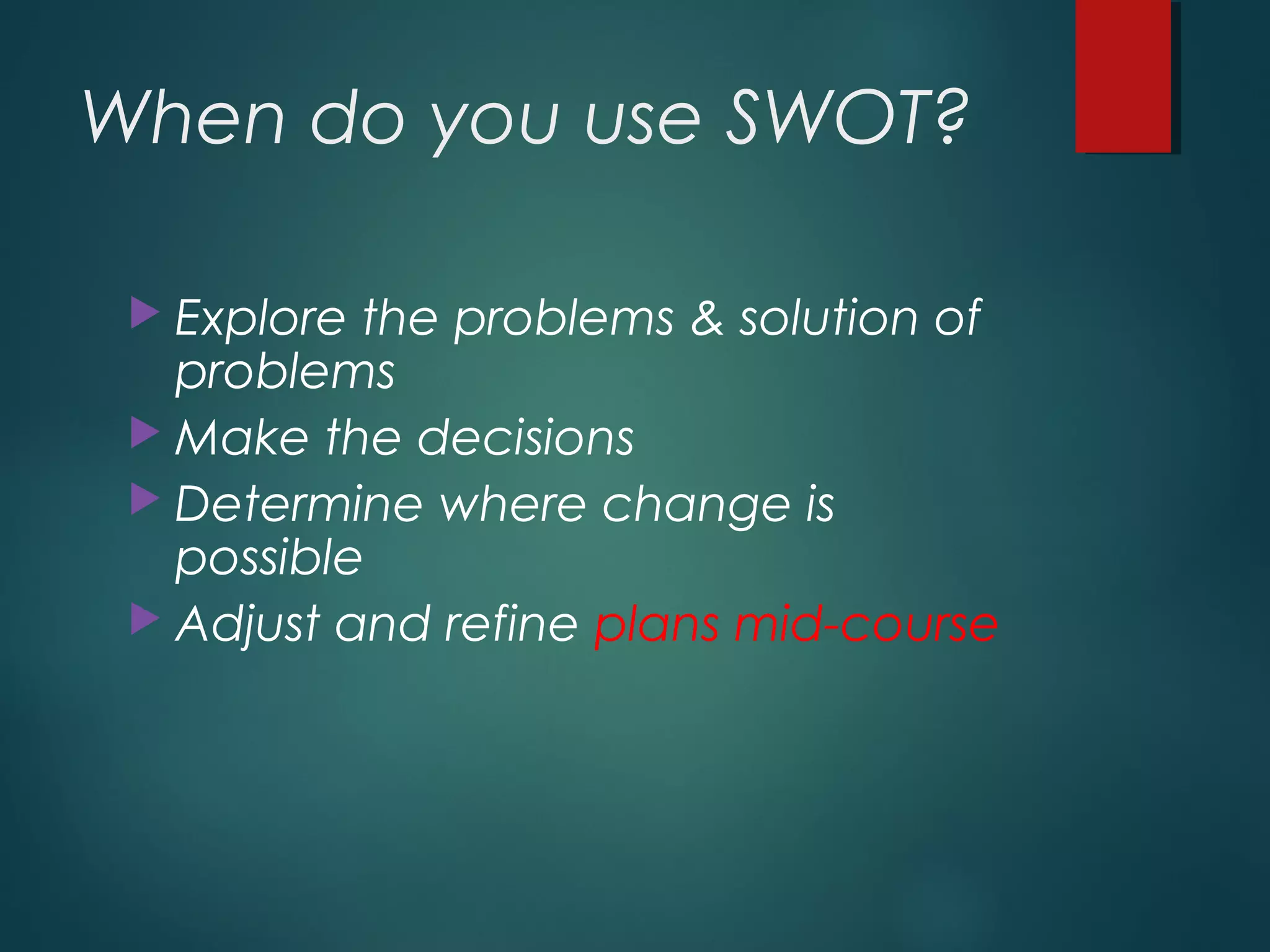 What is SWOT Analysis ? | PPT